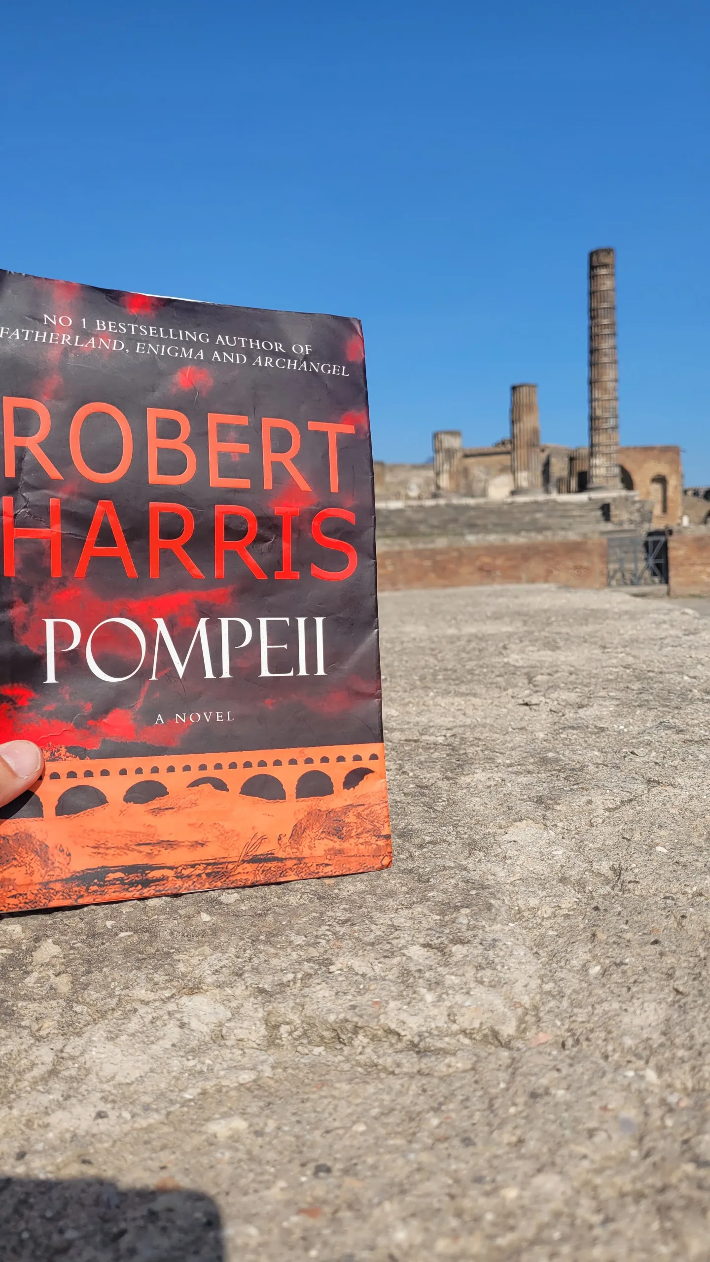 Pompeii by Robert Harris - September 2025 - Books in Places